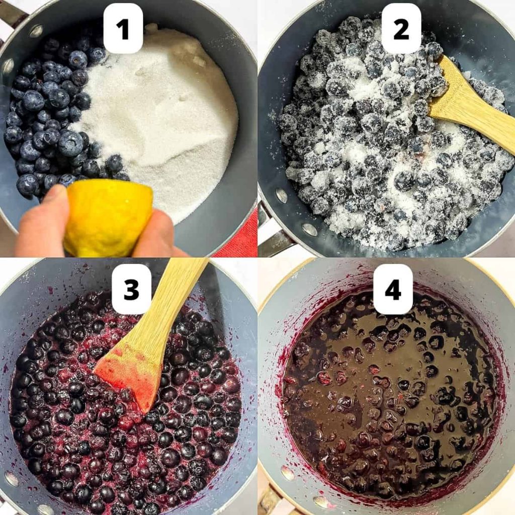 3-ingredient Blueberry Jam - Curious Flavors