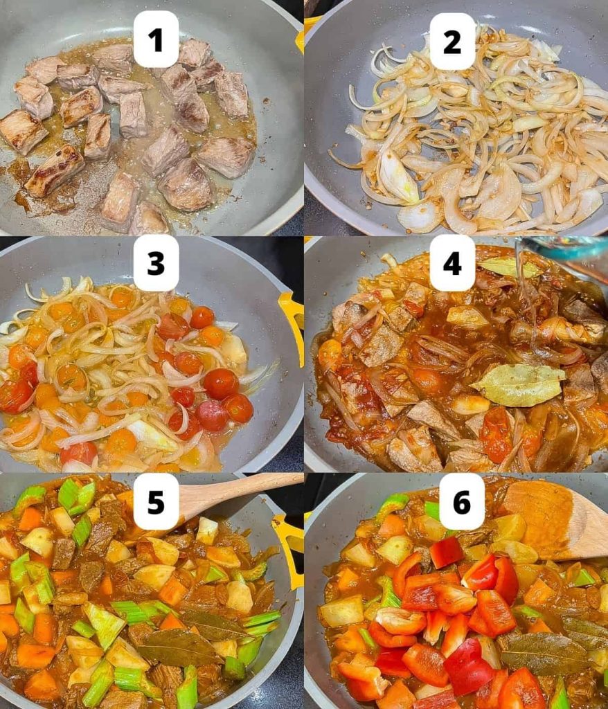 Beef Mechado (Filipino Beef Stew) - Curious Flavors