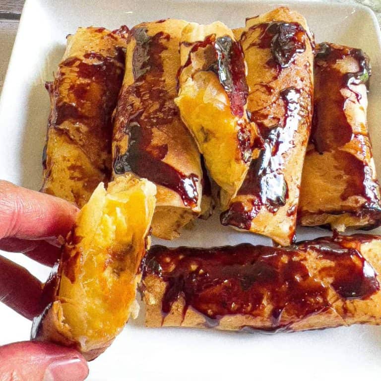 Turon (Banana Spring Roll) - Curious Flavors
