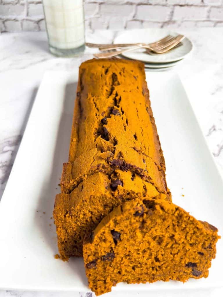 Pumpkin Chocolate Chip and Raisin Bread - Curious Flavors