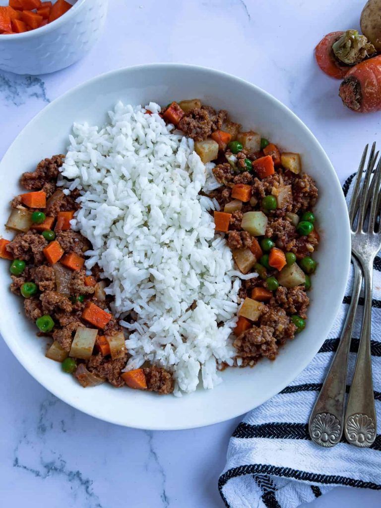 Filipino Beef Giniling - Curious Flavors