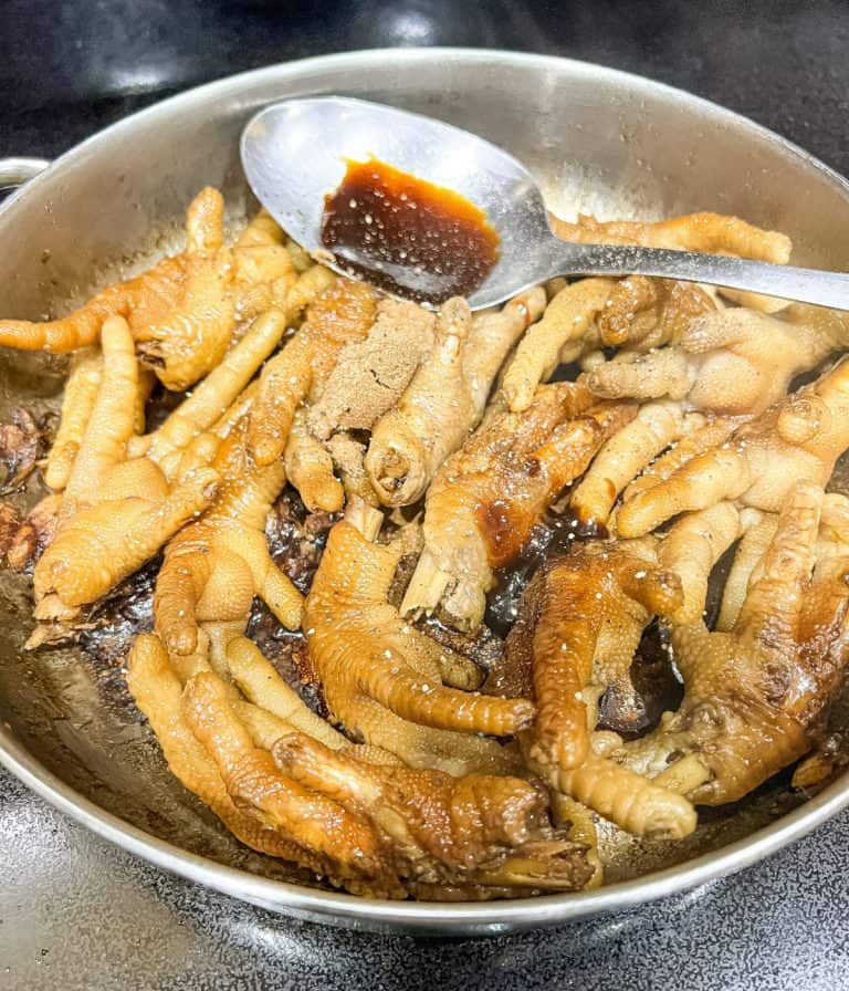Chicken Feet Adobo - Curious Flavors