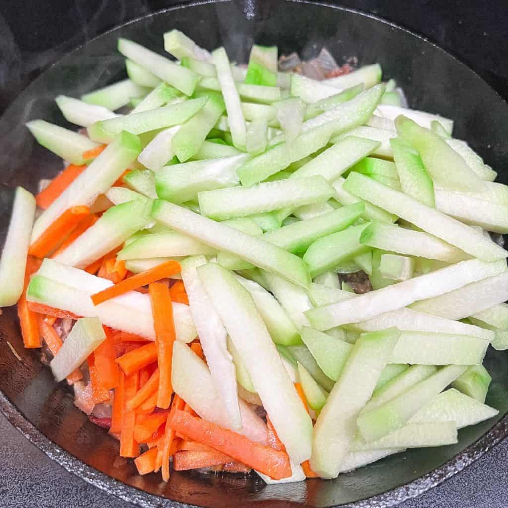 Ginisang Sayote - Curious Flavors