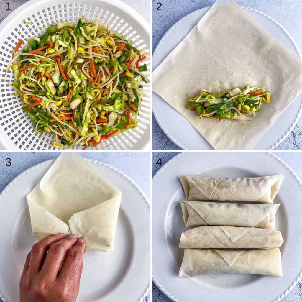 Vegetable Lumpia Recipe - Curious Flavors