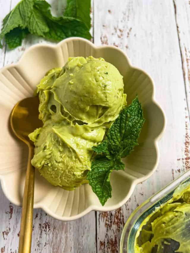 Keto Avocado Ice Cream - Curious Flavors