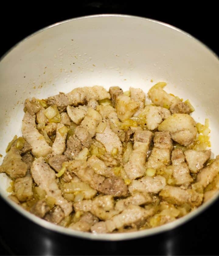 Pork Macaroni Sopas - Curious Flavors