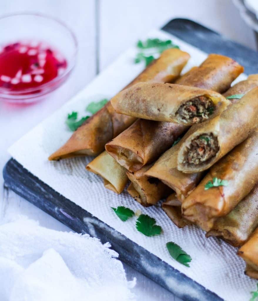 Beef Lumpia - Curious Flavors