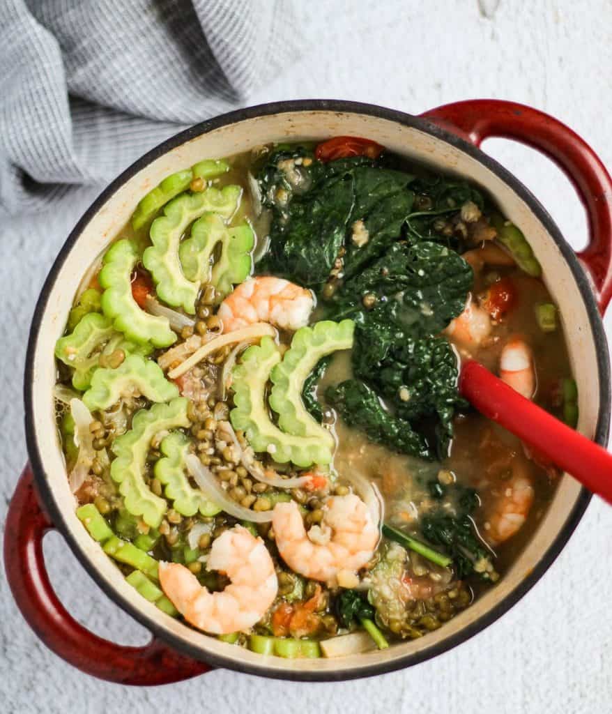 Ginisang Munggo With Ampalaya - Curious Flavors