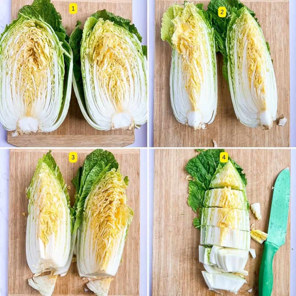 Easy Korean Napa Cabbage Kimchi - Curious Flavors